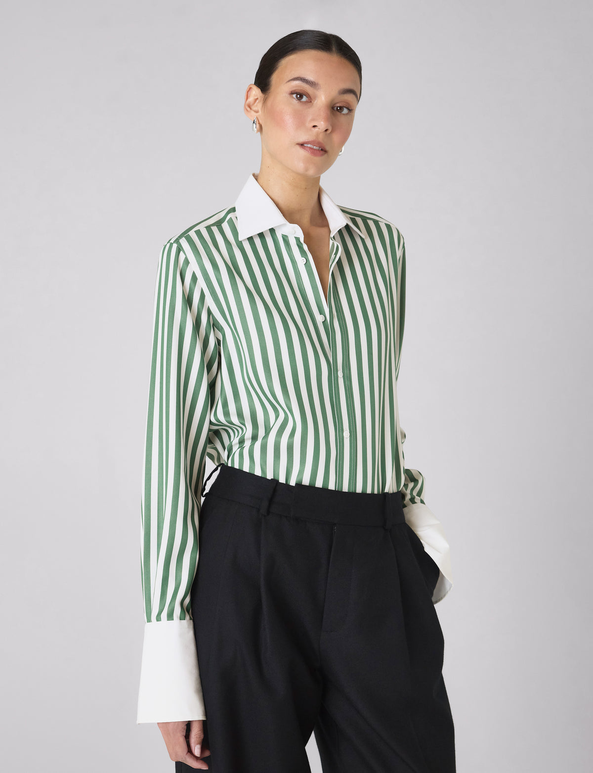 The Boyfriend: Silk Satin, Garnet – With Nothing Underneath