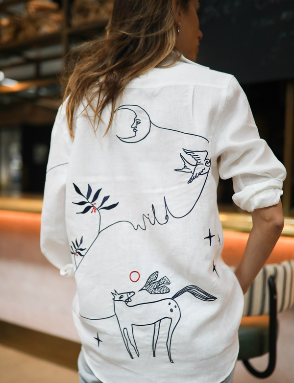 Women's Boyfriend Shirts | Oversized Shirts | With Nothing Underneath