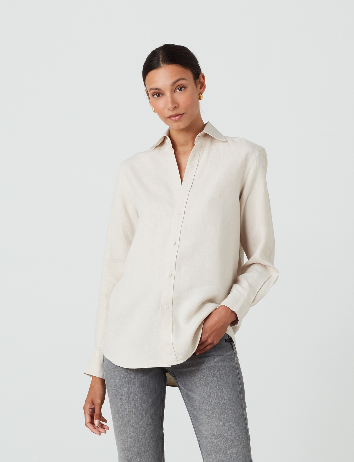 Women's Boyfriend Shirts | Oversized Shirts | With Nothing Underneath