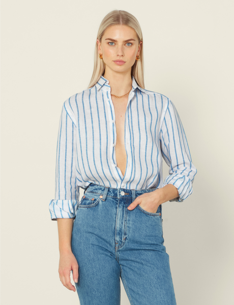 Striped Shirts – With Nothing Underneath
