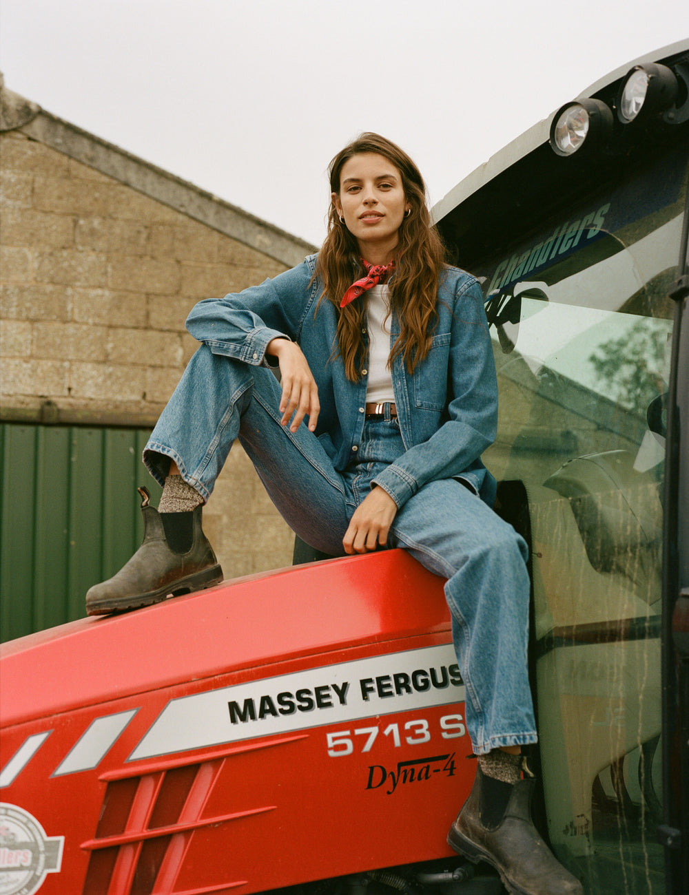 The Classic: Denim, Blue – With Nothing Underneath